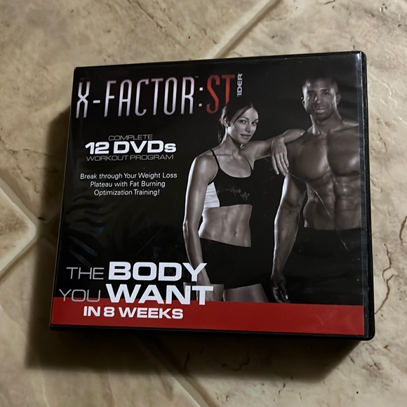 Media | Weider Xfactor St 12 Dvd Set | Poshmark